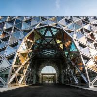 China Multi Storey Steel Frame Building for Office Retail Complexes / Urban Commercial Facilities for sale