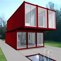 China ASTM A36 Steel Frame Building For Multi Occupancy Dormitories / Emergency Housing for sale