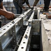China Smooth Finish Small Steel Formwork For Prefabricated Concrete Element Production for sale