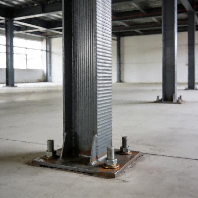 China Heavy Duty Q235B Q355B Steel Mezzanine Platform Bolt Free for sale