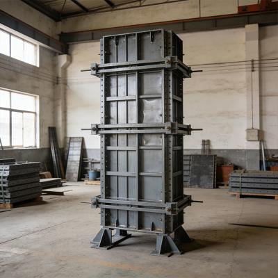 China Customized Steel Formwork System with Sa 2.5 Sand Blasting for High Strength Concrete Support for sale