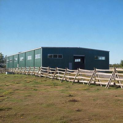 China Greenhouses Agricultural Steel Frame Buildings Wind Resistant Thermal Insulated for sale