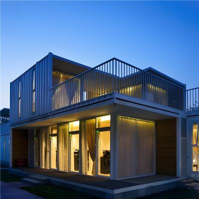 China Stainless Steel Container House Waterproof for Outdoor Hotel Projects for sale