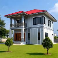 China Construction Prefab Steel House Eco Friendly for Villas Hotels Warehouses for sale