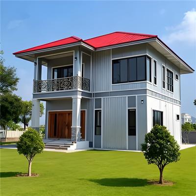 China Construction Prefab Steel House Eco Friendly for Villas Hotels Warehouses for sale