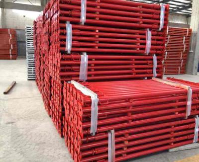 China Construction Steel Adjustable Shoring Prop Printed Galvanized Scaffold Props for sale