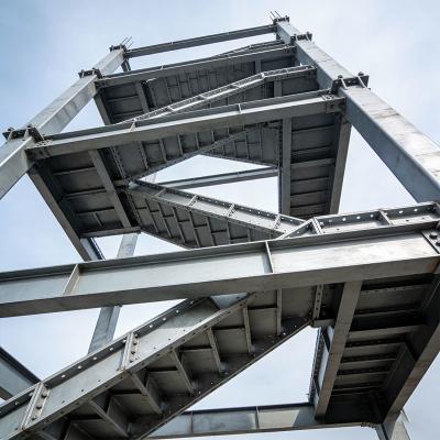 China Structural Steel Stair Formwork Precision Mold System For Concrete Stair Formation for sale