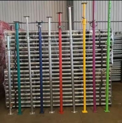 China Galvanized Steel Shoring Posts Adjustable Construction Build Scaffold for sale