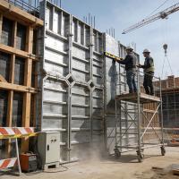 China Q355B Steel Slab Formwork Modular Design For Concrete Forming Solutions for sale