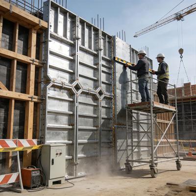 China Q355B Steel Slab Formwork Modular Design For Concrete Forming Solutions for sale