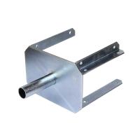 China Galvanized Adjustable Scaffolding Steel Props with Pin and Hole System for Heights Up to 12m for sale