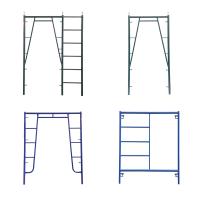 China 3ft x 6ft 8in Snap-On Walk-Thru Scaffolding Frame with Galvanized Light Steel Structure for sale