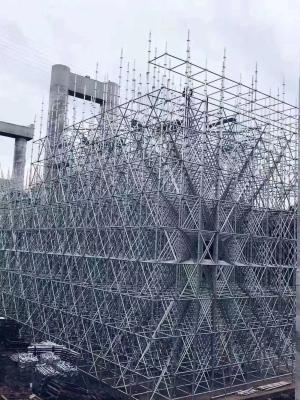 China Hot-Dipped Galvanized Ringlock Scaffolding System with Q355B High-Tensile Steel and BS EN 12810 Certification for sale