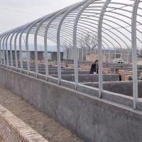 China High-strength steel frame greenhouse with thermal and sound insulation designed for modular assembly in agricultural applications for sale