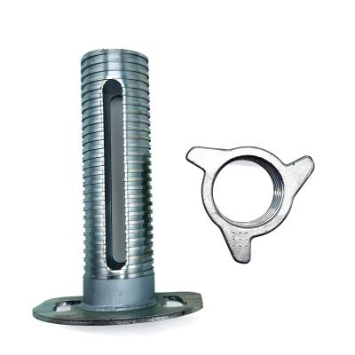 China Forged Steel Scaffolding Nut with Galvanized Coating for Heavy Duty Formwork Construction Adjustable Fastener for sale