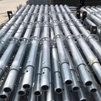 China Custom-Built Multi-Directional Ring Lock Upright 2000mm Length Q355B Grade for Adjustable Shoring Prop for sale