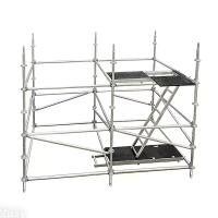 China Hot-dip Galvanized 1000MM Ringlock Scaffolding System with Socket Connection for Airport Construction for sale