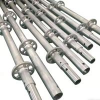China Hot-dip Galvanized 1000MM Ringlock Scaffolding System with Socket Connection for Airport Construction for sale