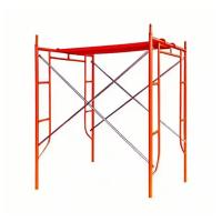 China Hot-Dip Galvanized Steel Frame Scaffold with Customizable Dimensions and OSHA EN 1004 Compliance for sale