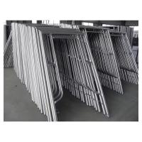 China Hot-Dip Galvanized Steel Frame Scaffold with Customizable Dimensions and OSHA EN 1004 Compliance for sale