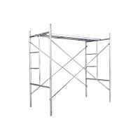 China Galvanized Q235 Q345 Painted H Frame Scaffolding Easy to Assemble for Construction Projects for sale
