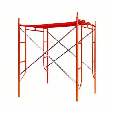 China Galvanized Q235 Q345 Painted H Frame Scaffolding Easy to Assemble for Construction Projects for sale