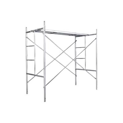 China Durable H-Frame Steel Scaffolding System with Customizable Length, Corrosion Resistant and High Wind Resistance for Construction Projects for sale
