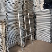 China Pre-Galvanized Steel Frame Scaffolding with Wind Load Up to 300 km/h and Lifespan Over 50 Years for sale