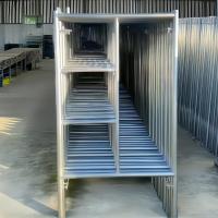 China Pre-Galvanized Steel Frame Scaffolding with Wind Load Up to 300 km/h and Lifespan Over 50 Years for sale