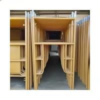 China Powder Coated Steel Frame Scaffolding with Easy Assembly and Wind Load Compliance for sale