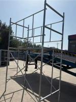 China Galvanized & Painted H Frame Movable Scaffolding with Customizable Dimensions and Easy Assembly for sale