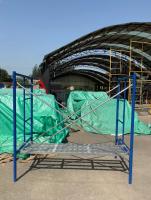 China Galvanized Steel E-Frame Scaffold with High Load Bearing Capacity and Easy Assembly for Construction for sale