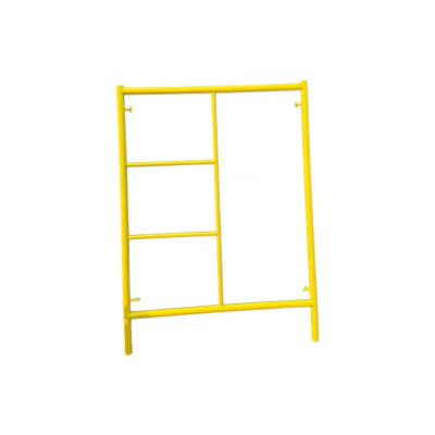 China Q235 Steel Walk Through Movable Ladder Frame Scaffolding for Indoor and Outdoor Construction for sale