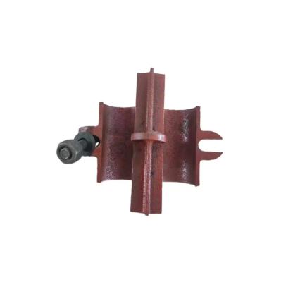 China High-strength steel scaffolding pipe fittings with galvanized surface treatment and flexible angle adjustment for secure connections for sale