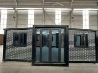 China Steel Frame Prefab Container House Customizable Easy Assembly for sale
