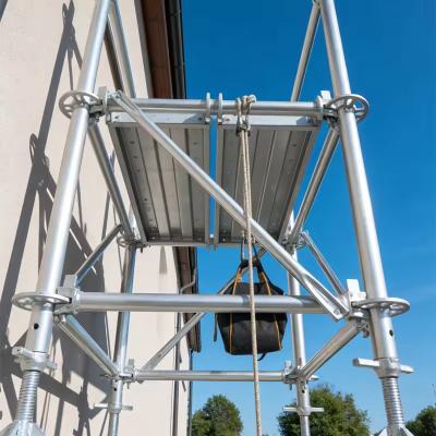 China Heavy Duty Q235B Steel Cup Lock Scaffolding Crossbars 1200MM Length Customizable for Industrial Construction for sale
