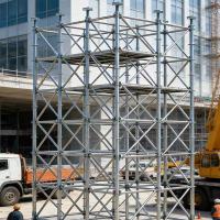 China Heavy Duty Q235B Steel Cup Lock Scaffolding Crossbars 1200MM Length Customizable for Industrial Construction for sale