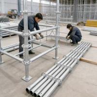 China Heavy Duty Q235B Steel Cup Lock Scaffolding Crossbars 1200MM Length Customizable for Industrial Construction for sale