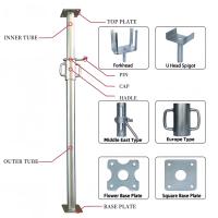 China Customizable Adjustable Shoring Prop with 20,000 kg Load Capacity and Galvanized or Painted Finish for sale
