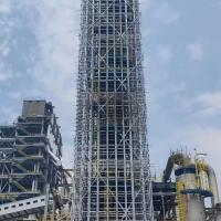 China Q355B Steel Ringlock Scaffolding System with Galvanized Surface and Customizable Sizes for Construction for sale