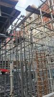 China Q355B Steel Ringlock Scaffolding System with Galvanized Surface and Customizable Sizes for Construction for sale