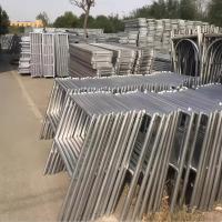 China Customizable Thickness Powder Coated H Frame Scaffolding with High Load Bearing Capacity for sale