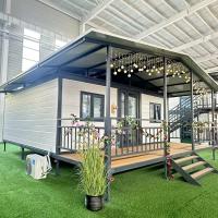 China 20FT Expandable Prefab Container House with Weatherproof and Corrosion Resistant Steel Frame for Quick Installation for sale