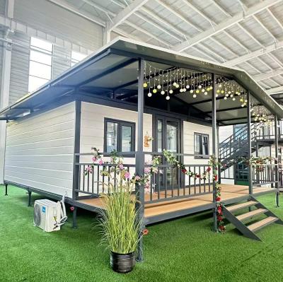 China 20FT Expandable Prefab Container House with Weatherproof and Corrosion Resistant Steel Frame for Quick Installation for sale