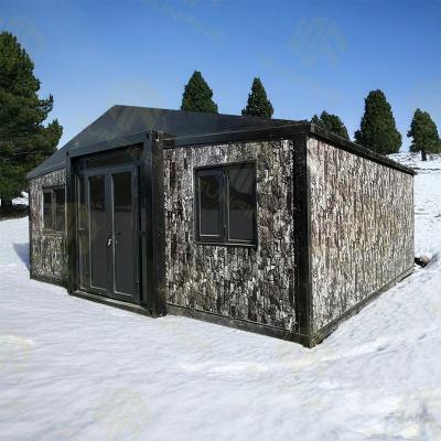 China 2 Bedroom Expandable Prefab Container House with Light Steel Structure for Residential Use for sale
