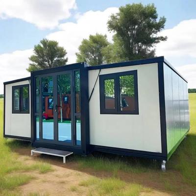 China Temperature Control Pressure Resistant Expandable Container House with Customizable Size for Cafe and Workshop for sale