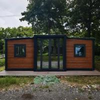 China 20FT Expandable Prefab Container House with Hot DIP Galvanized Frame and Structural Insulated Panels for sale