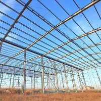 China Customizable Dimensions Corrosion Resistant Hurricane Proof Modular Steel Greenhouse Prefabricated Steel Structure for sale