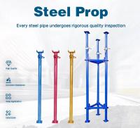 China Heavy-Duty Steel Scaffolding Pillar with 800kg Load Capacity, Corrosion-Resistant and 3-5m Height Adjustable for Construction Support for sale