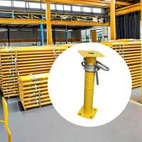 China Heavy-Duty Telescopic Adjustable Shoring Prop with Q235 High-Strength Steel for Scaffolding Support for sale